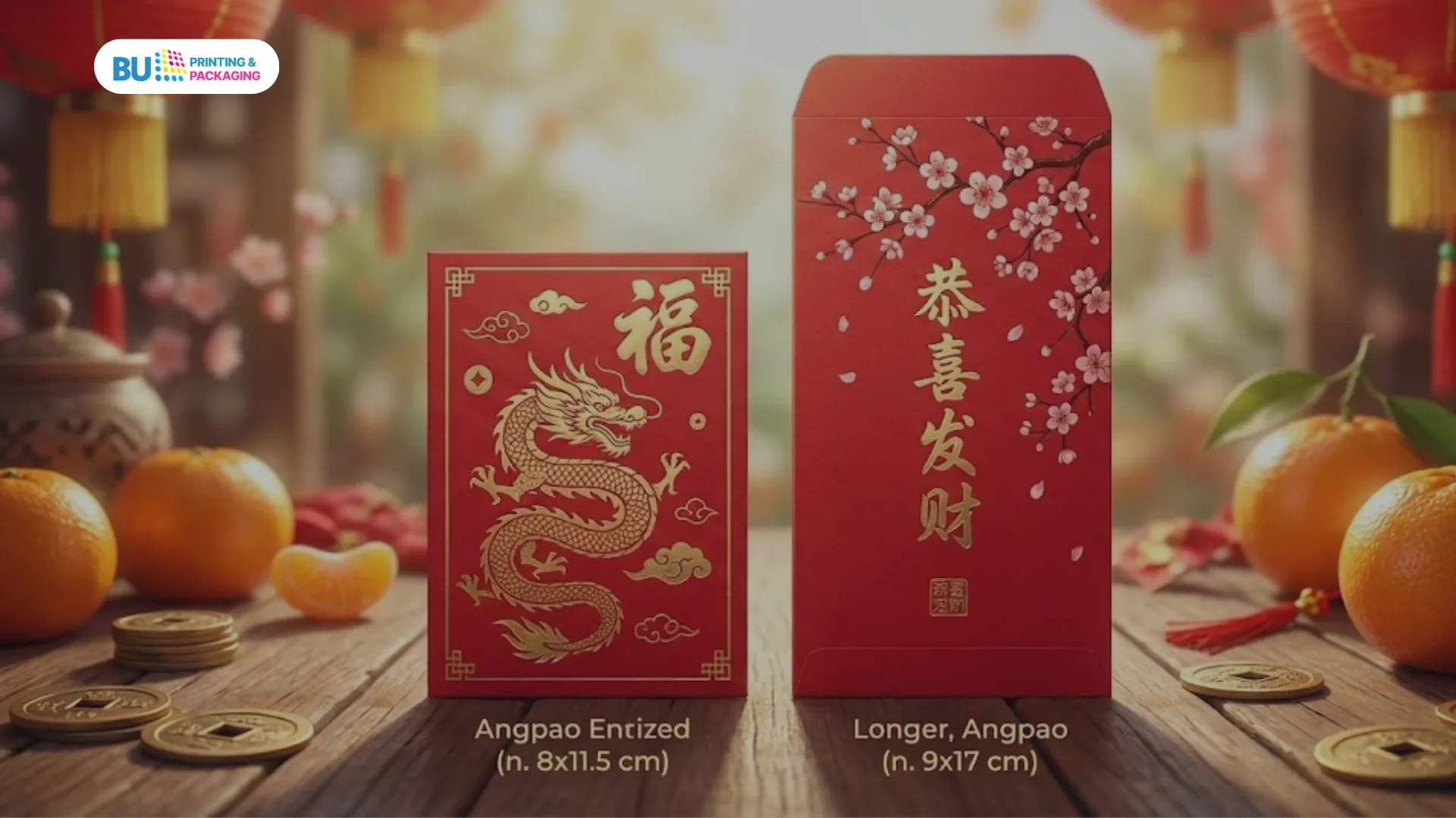 Beragam Ukuran Angpao Imlek Beserta Cara Memilihnya